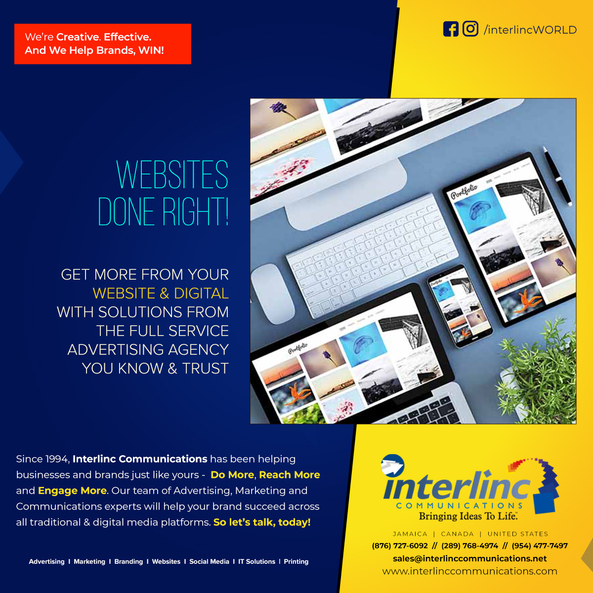 Interlinc Communications | Creative Advertising & Digital Agency
